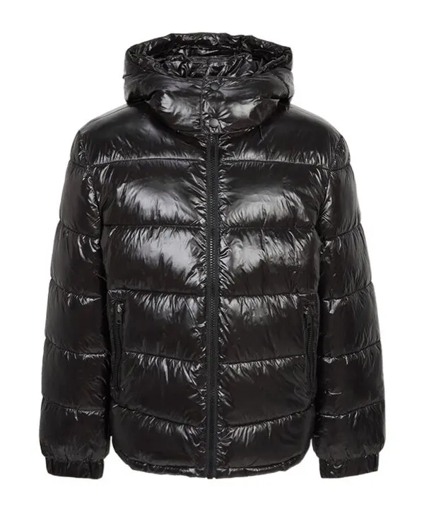 Bally Quilted Padded Jumper With Hood