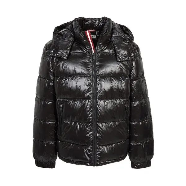 Bally Quilted Padded Jumper With Hood