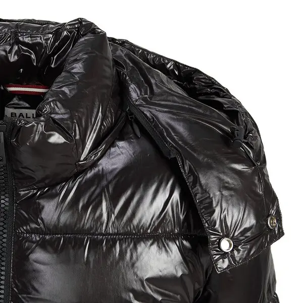 Bally Quilted Padded Jumper With Hood