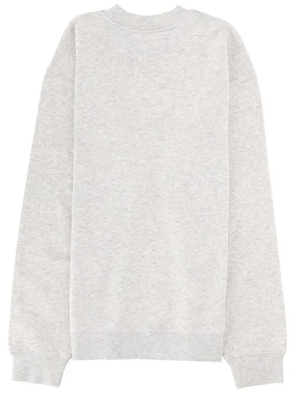 Jacquemus Logo Patch Crewneck Sweatshirt - Grey