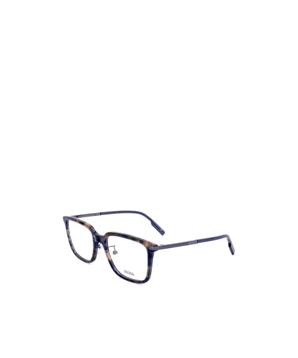 Zegna Rectangular Frame Eyeglasses