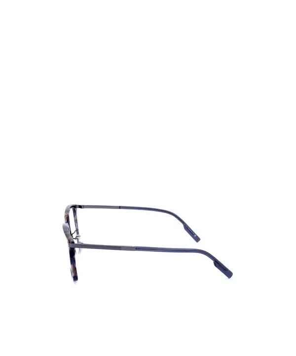 Zegna Rectangular Frame Eyeglasses