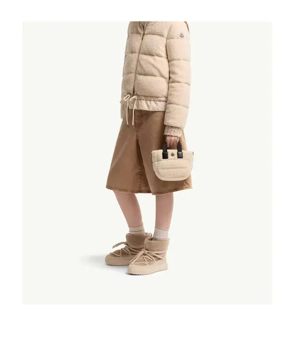 Moncler Micro Caradoc Teddy Tote Bag
