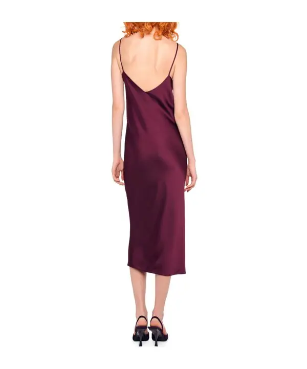 Norma Kamali Bias Slip Midi Dress