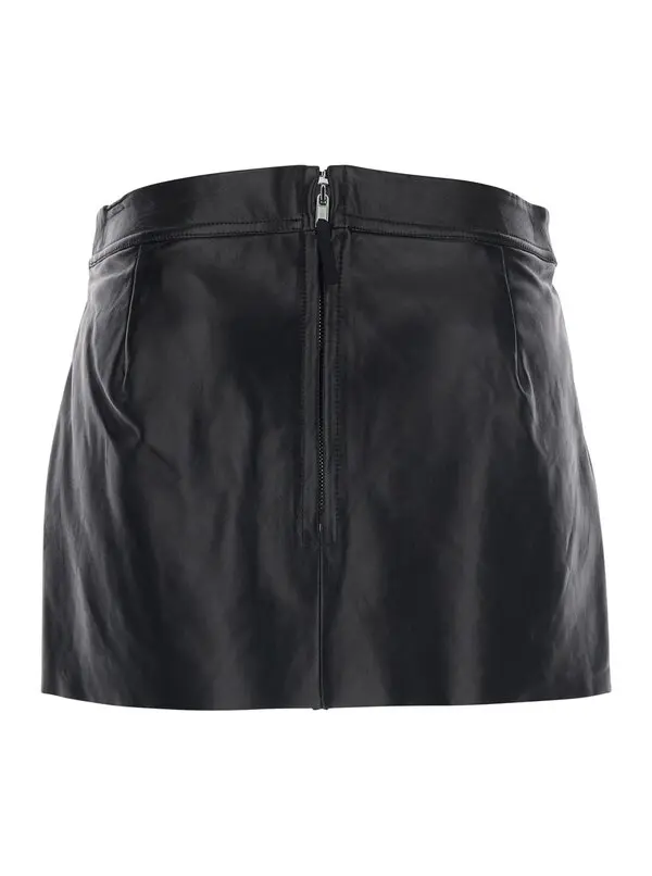 Rick Owens Zipped Mini Skirt