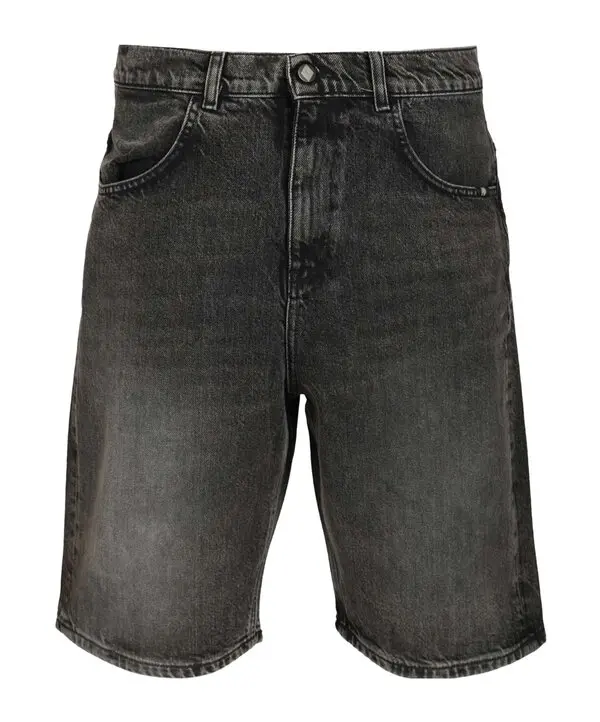 AMISH SUPPLIES Tommy Denim Bermuda Shorts - Black