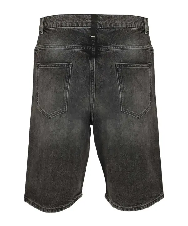 AMISH SUPPLIES Tommy Denim Bermuda Shorts - Black