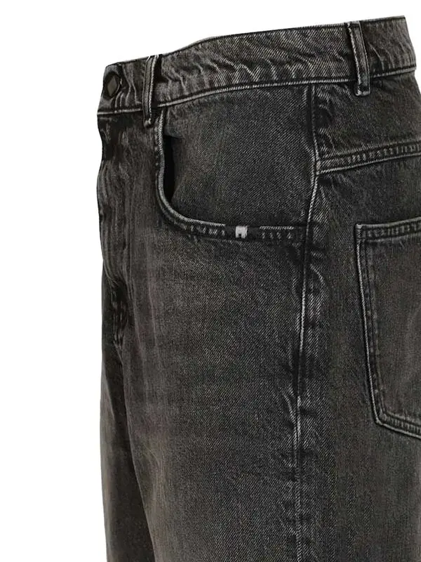 AMISH SUPPLIES Tommy Denim Bermuda Shorts - Black