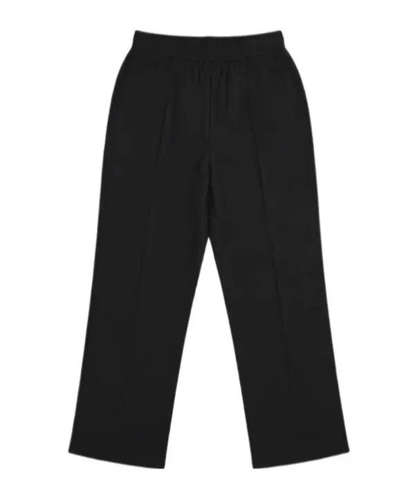 JIL SANDER Elastic Waist Casual Pants - Black