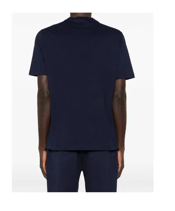 Brunello Cucinelli Short-sleeved Crewneck T-shirt - Blue