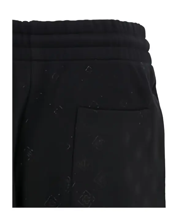 Casablanca Embellished Monogram Sweatshorts - Black