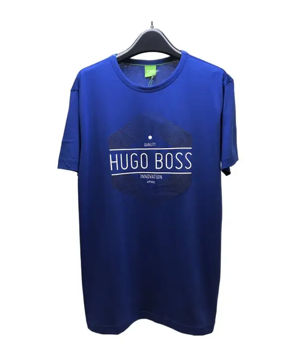 Hugo Boss Item O-neck Short-sleeved T-shirt - Blue