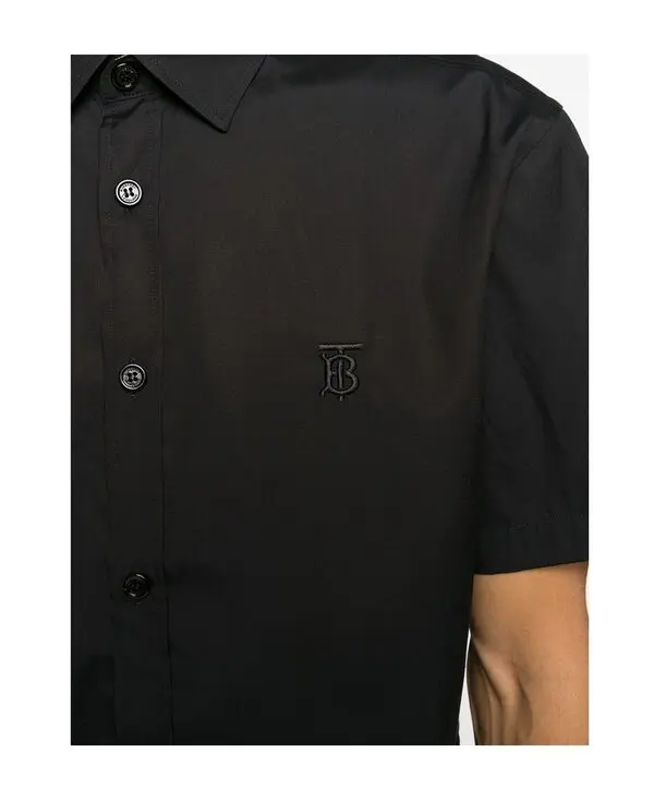 Burberry Monogram Motif Short Sleeve Shirt