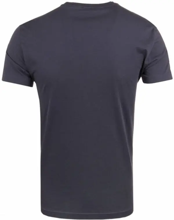 EA7 Navy Blue Round Collar Logo T-shirt
