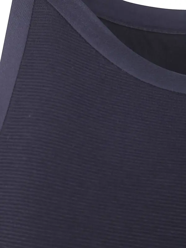 Emporio Armani Ottoman Jersey Sheath Dress