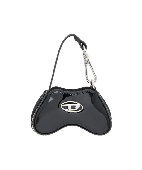 DIESEL® Play Charms Glossy Bag Charm - Black