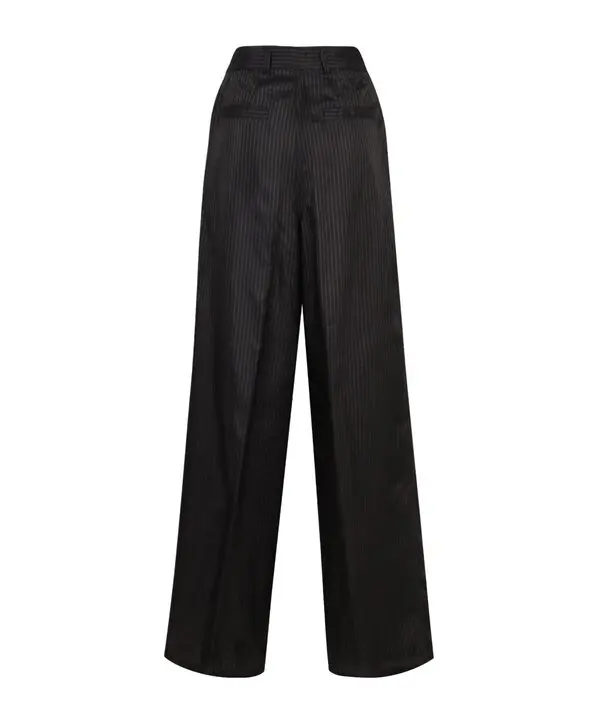 Dries Van Noten Striped Wide-leg Trousers