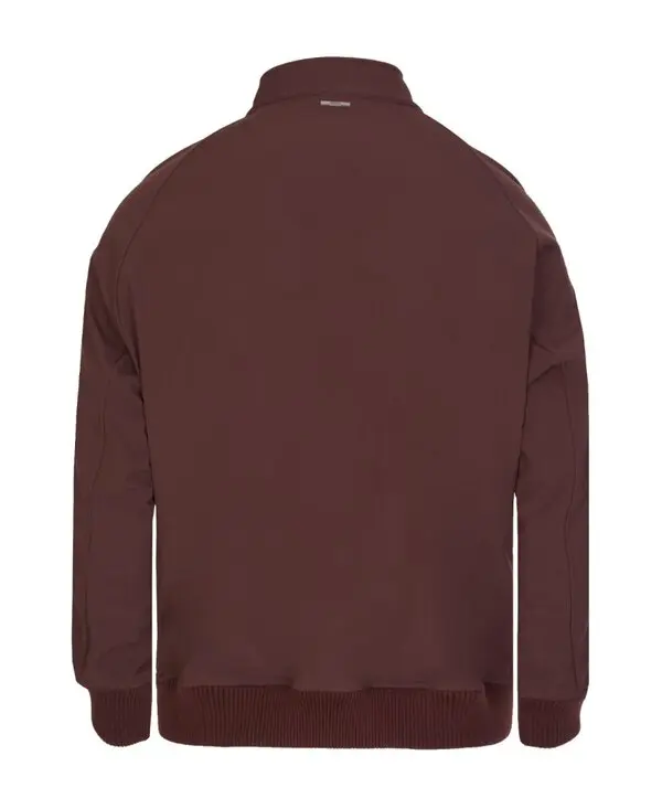 Hugo Boss Long Sleeve Logo Zip Up Casual Jacket - Red
