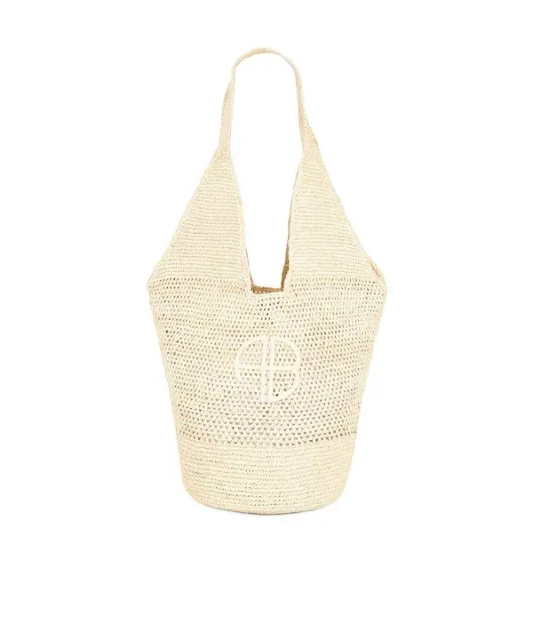 ANINE BING Leah Logo Tote Bag