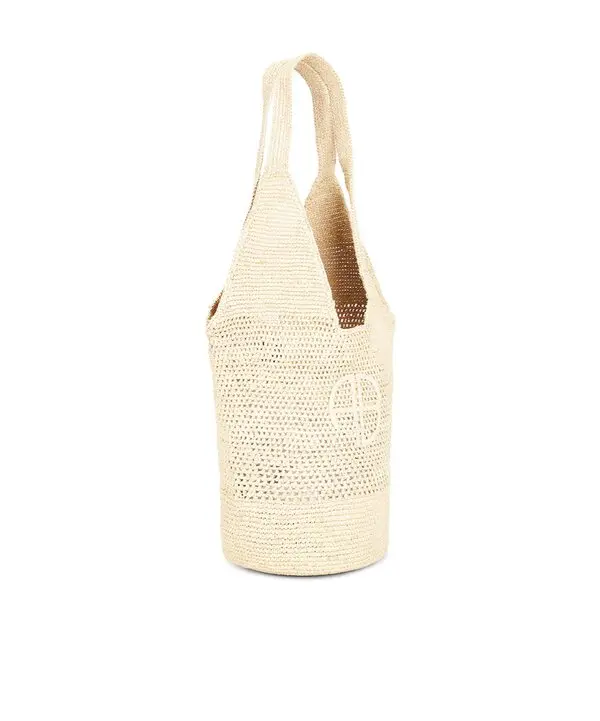 ANINE BING Leah Logo Tote Bag