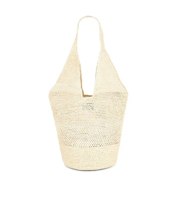 ANINE BING Leah Logo Tote Bag