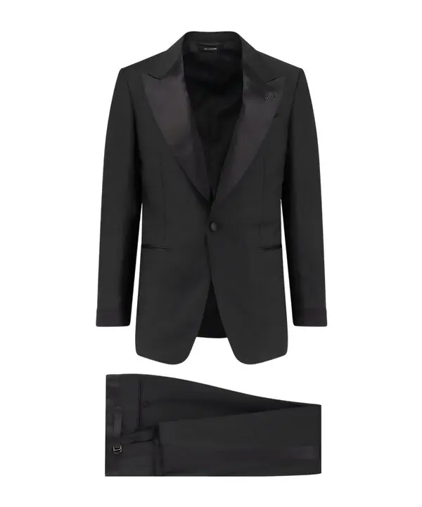 TOM FORD Single-breasted Satin Suit