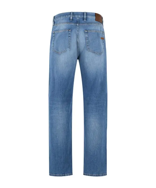 Zegna Classic Fit Jeans - Light Blue