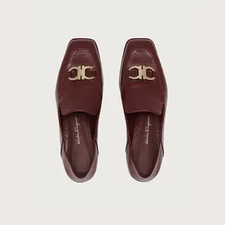 FERRAGAMO Logo Loafers