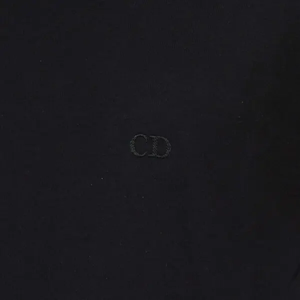 Dior Logo-embroidered T-shirt - Black