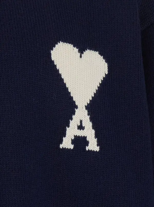 AMI Paris De Coeur Crewneck Jumper