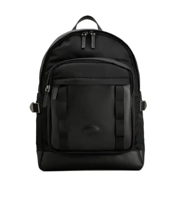 TOD'S Panelled Medium Backpack - Black