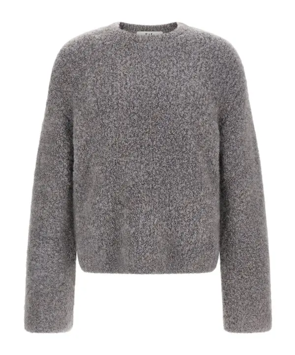 Séfr Jermaine Bouclé Jumper - Gray