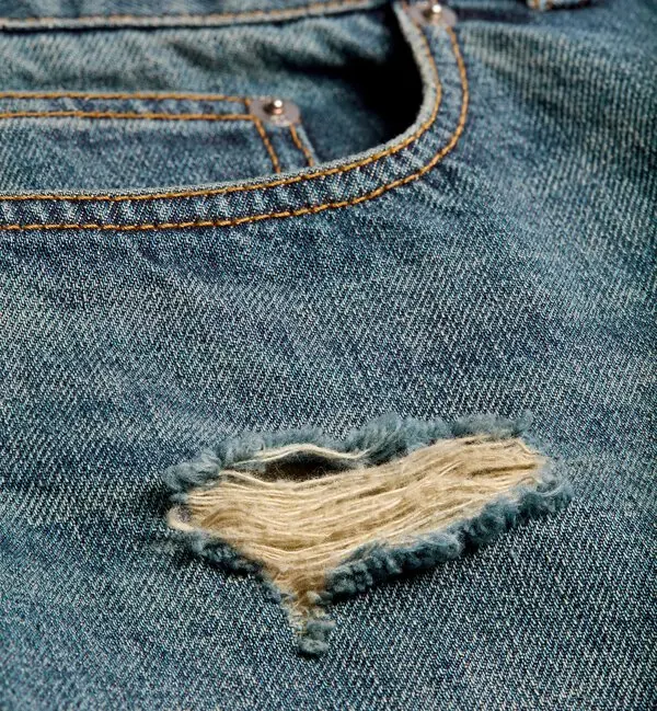 Dior Distressed Wide-leg Jeans