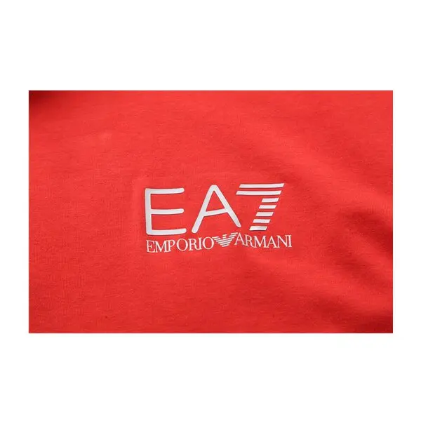 EA7 Logo Lapel Polo Shirt