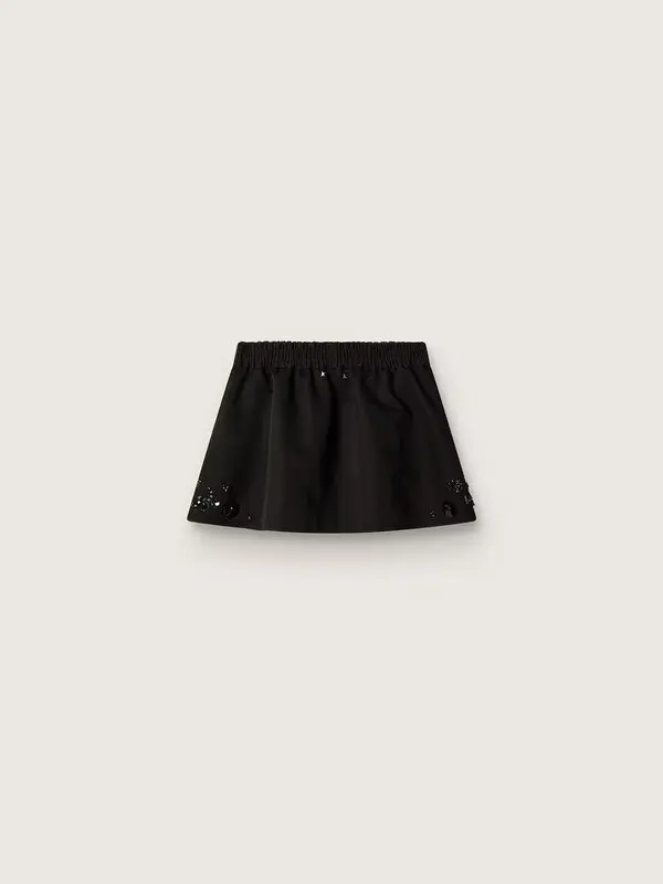 GOLDEN GOOSE Embellished Floral Sequin Mini Skirt