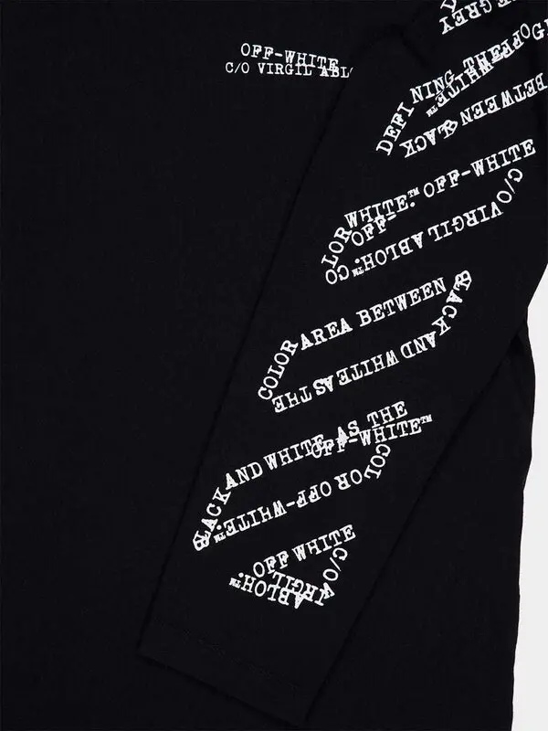 Off-White Arrow 90 Skate Crewneck T-shirt