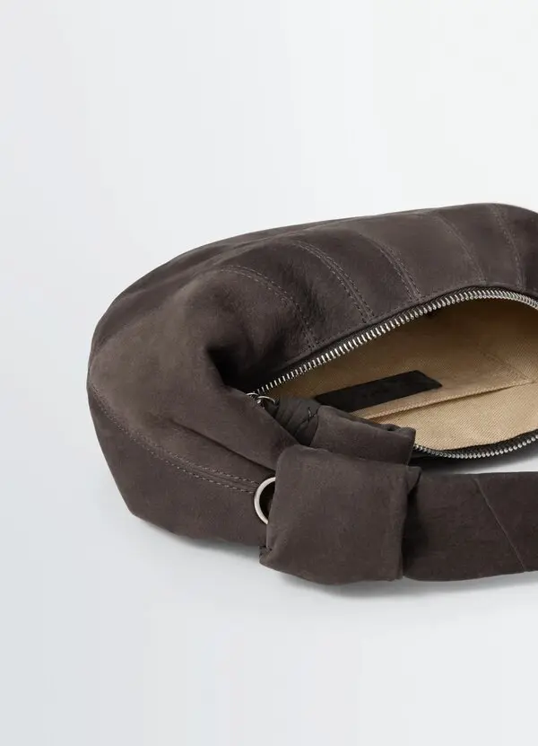 LEMAIRE Croissant Shoulder Bag - Black