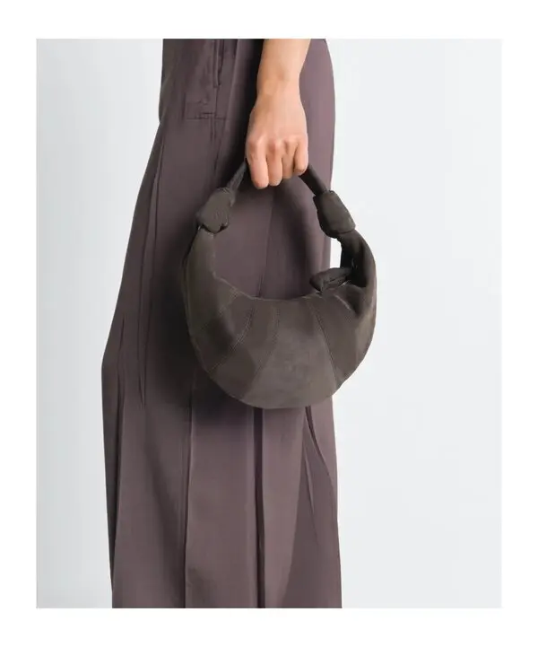 LEMAIRE Croissant Shoulder Bag - Black