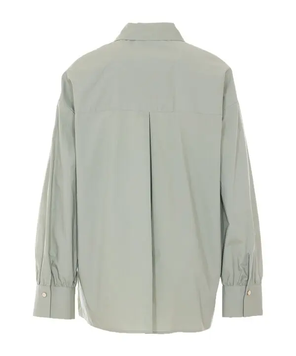 Liu Jo Palm Print Embellished Shirt - Gray