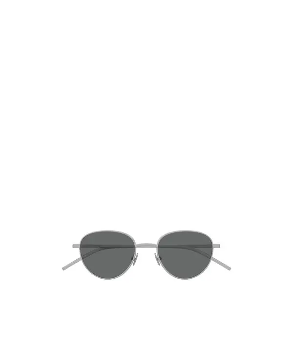 Bottega Veneta Intrecciato Panthos Sunglasses - Gray