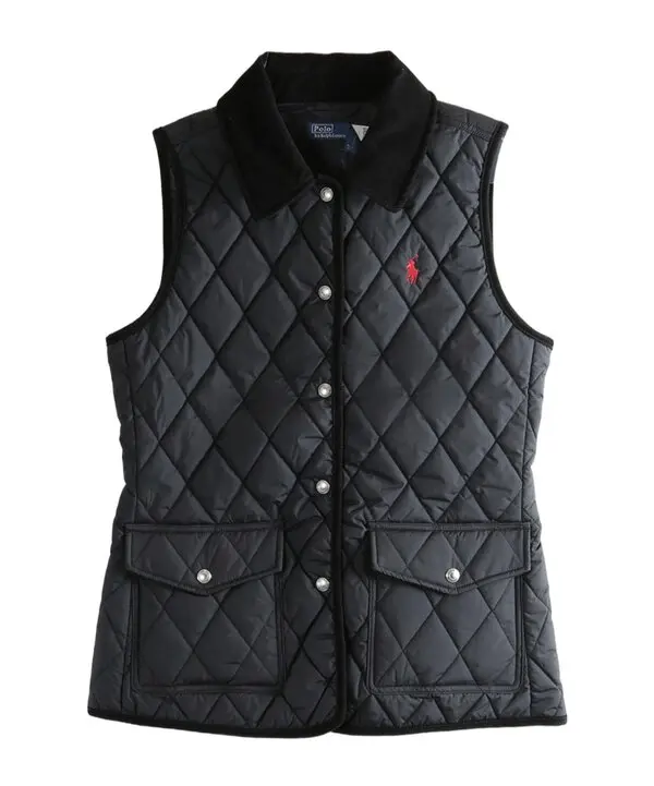 Polo Ralph Lauren Quilted Corduroy Collared Gilet