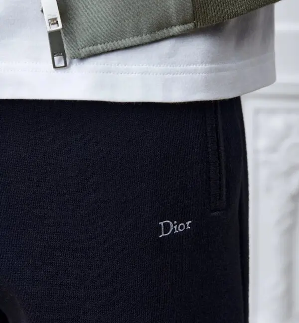 Dior Oblique Track Pants - Blue