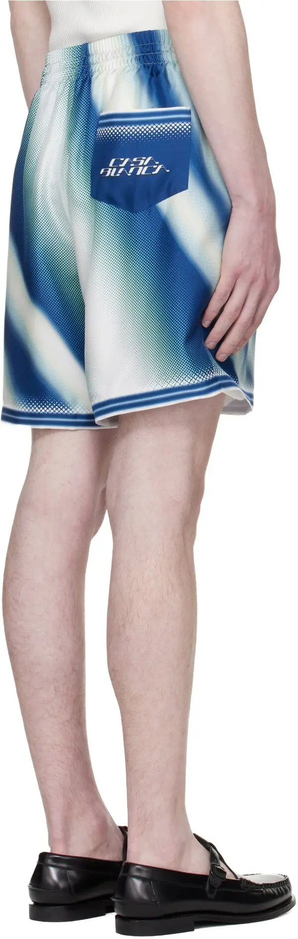 Casablanca The Art Of The Serve Silk Shorts