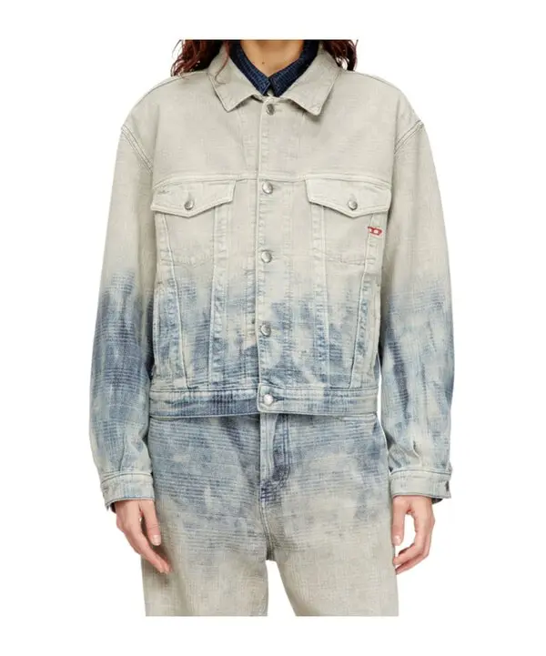 DIESEL® D-ranger Denim Jacket - Grey/blue