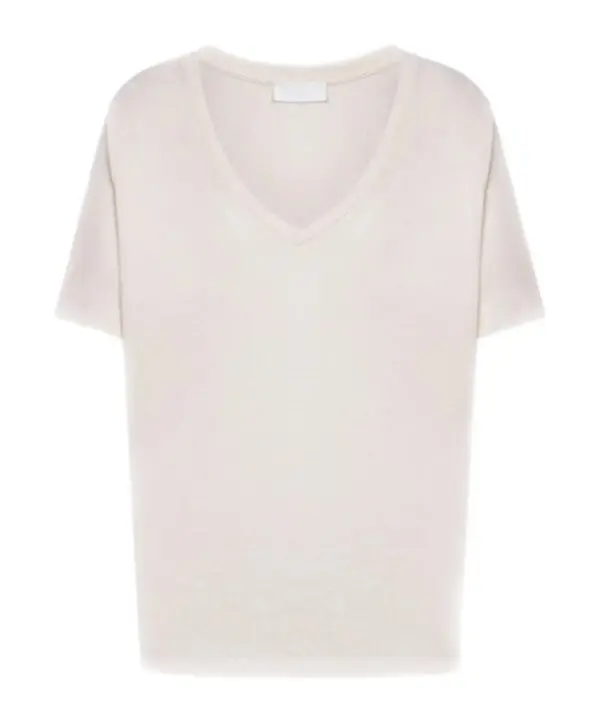 DONDUP V-neck T-shirt - White