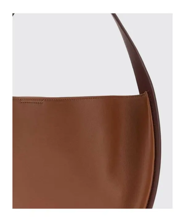 JIL SANDER Pivot Hobo Shoulder Bag - Brown