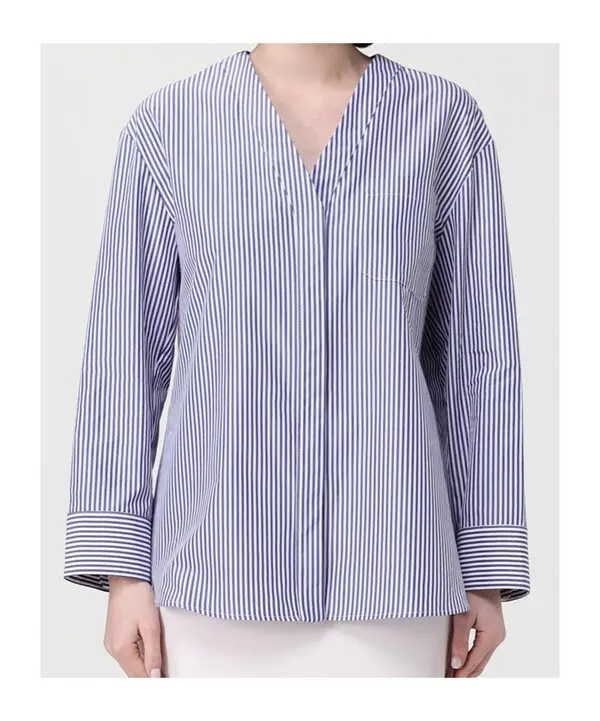Max Mara Chicca Poplin Shirt - Blue