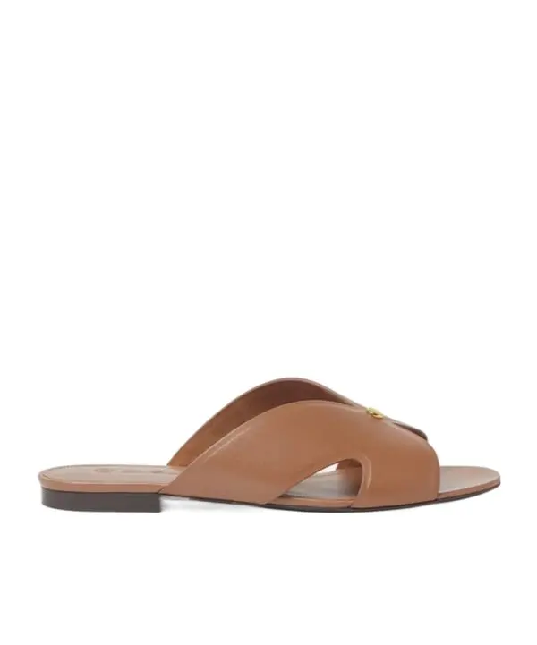 Loro Piana Vera Crossover Mules - Alpaca Color