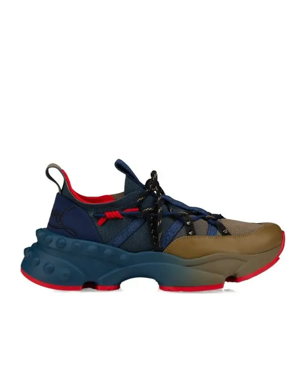 CHRISTIAN LOUBOUTIN Trailnrun Lace-up Sneakers - Black