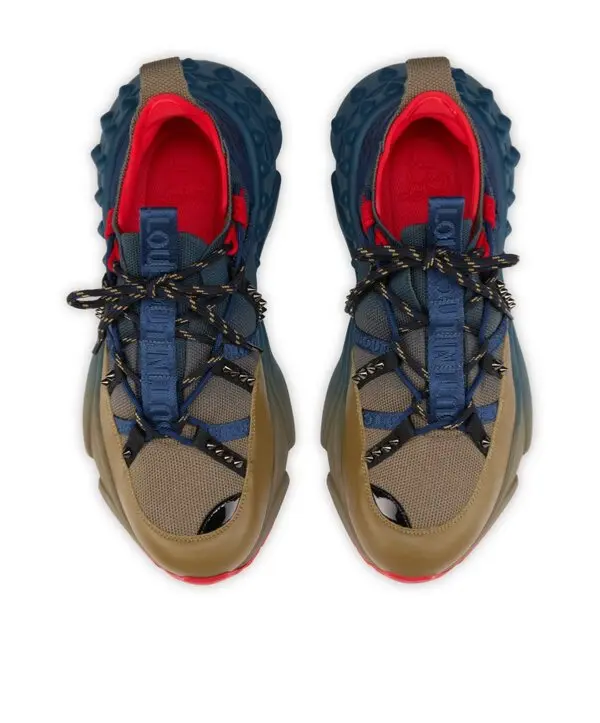 CHRISTIAN LOUBOUTIN Trailnrun Lace-up Sneakers - Black